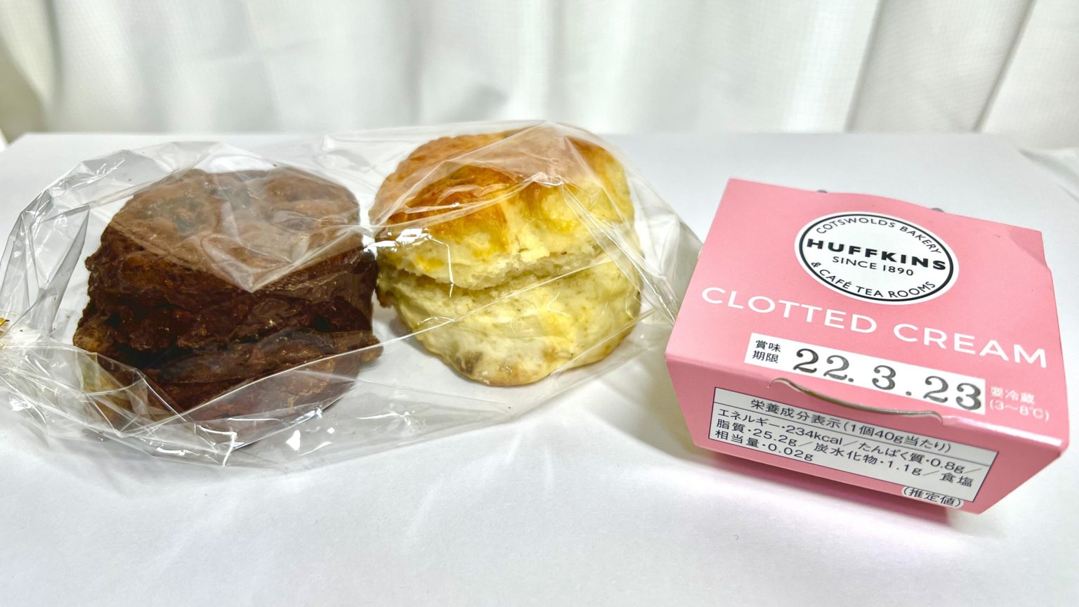 ハフキンスのスコーンを伊勢丹英国展で購入！クロテッドクリームもハフキンス♪ | THE LONDON NOTEBOOK